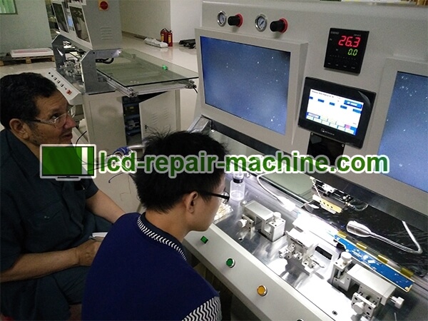 Professor from Pakistan - LCD TV Repair Machine
